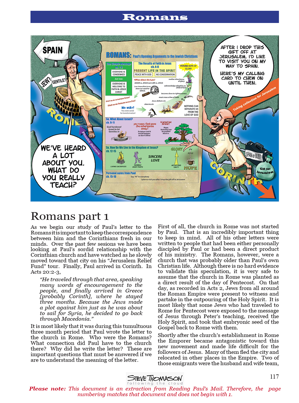 Romans A Bible Study A Cartoonist S Guide To The Bible